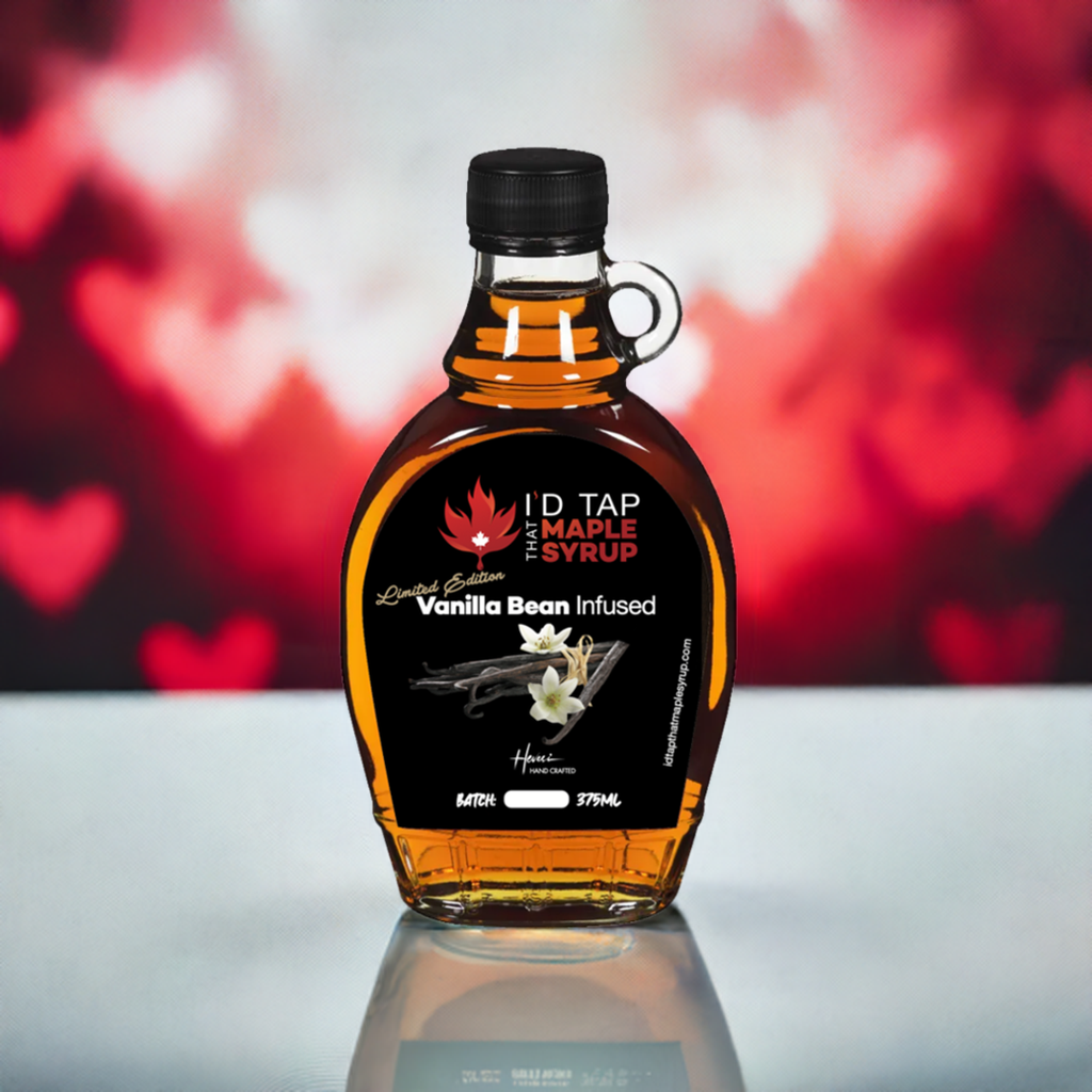 Vanilla Bean Infused Maple Syrup – I'd Tap That Maple Syrup