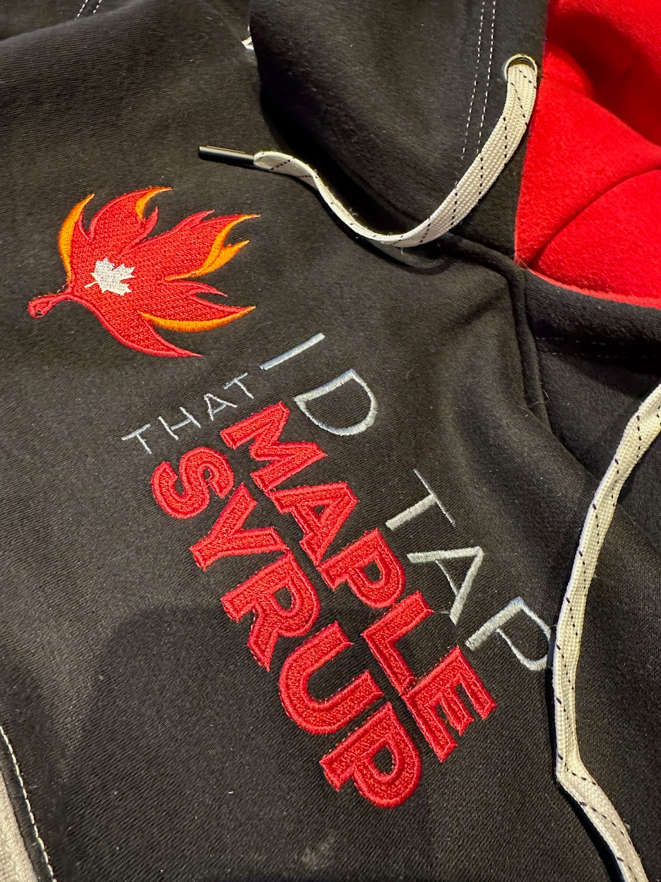 Tap That Hoodie – I'd Tap That Maple Syrup